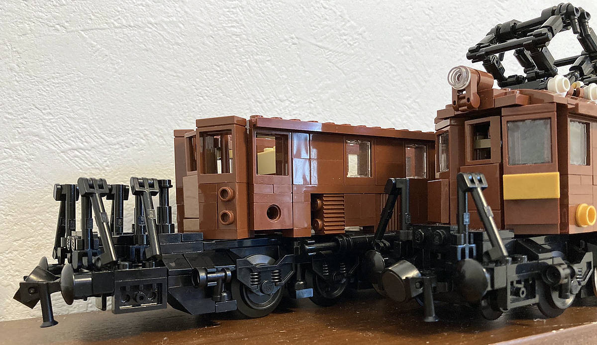 【作品紹介】ひろどり様のED53形電気機関車と、EF51形電気機関車。美しき米国紳士！: Legoゲージ推進機構日報～レゴトレイン・ブログ