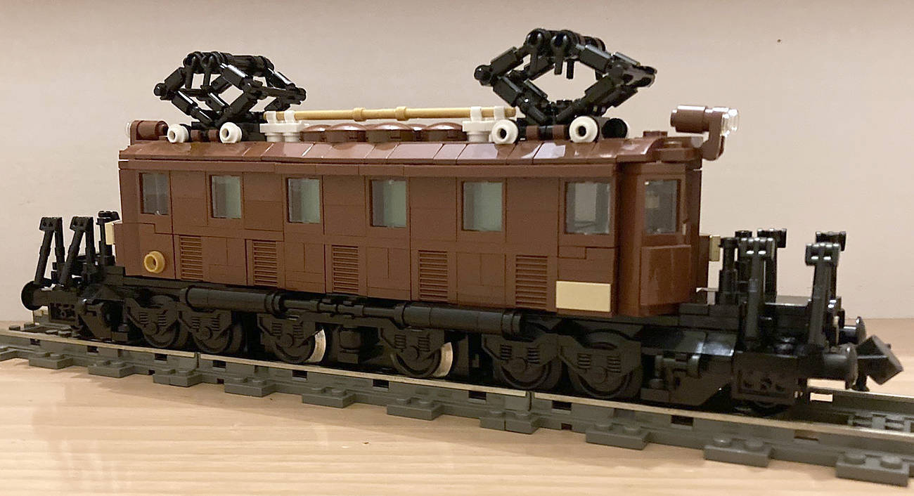 【作品紹介】ひろどり様のED53形電気機関車と、EF51形電気機関車。美しき米国紳士！: Legoゲージ推進機構日報～レゴトレイン・ブログ